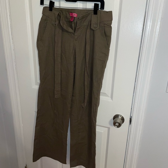 Body Central | Pants & Jumpsuits | Olive Green Body Central 0 Linen ...